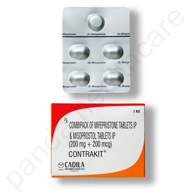 Acheter MTP Kit en ligne | CONTRAKIT - Mifépristone 200mg + Misoprostol ...